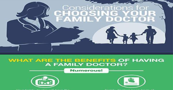 Infographic on Considerations for Choosing your Family doctor ...