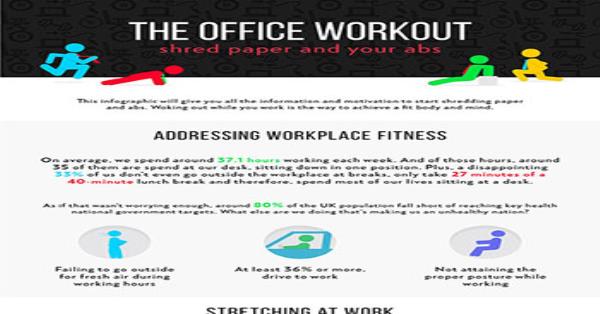The Office Workout Infographic Infographics | Medicpresents.com