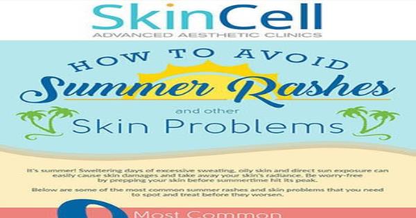 How to Avoid Summer Rashes and other Skin Problems Infographic ...