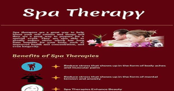 Benefits of Spa Therapies Infographic Infographics | Medicpresents.com