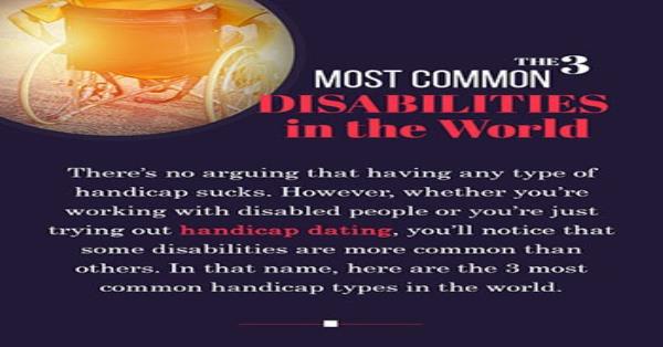 The 3 Most Common Disabilities in the World Infographic Infographics ...