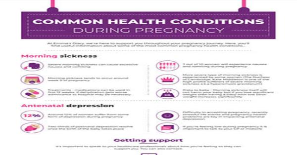 Common Health Conditions During Pregnancy Infographic Infographics ...