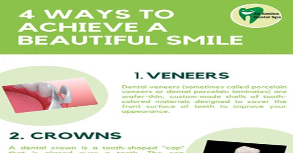 4 Ways to Achieve a Beautiful Smile Infographic Infographics ...
