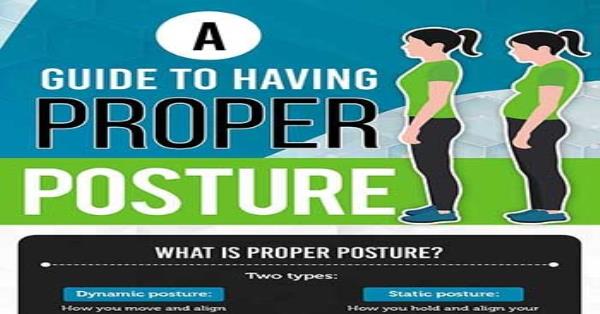 A Guide to Having Proper Posture Infographics | Medicpresents.com