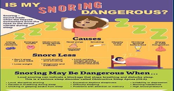 Is My Snoring Dangerous Or Just Annoying Infographic Infographics