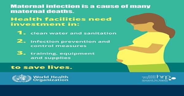 Maternal Infection Is A Cause Of Many Maternal Deaths Infographic