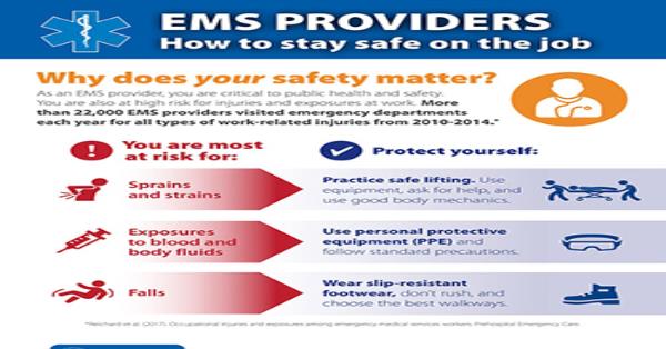 EMS PROVIDERS - How to stay safe on the job Infographic Infographics ...