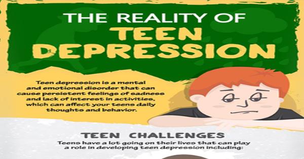 The Reality Of Teen Depression Infographic Infographics | Medicpresents.com