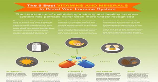 The 5 Best Vitamins and Minerals To Boost Your Immune System ...