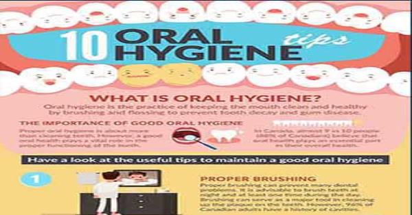 10 Oral Hygiene Tips Infographic Infographics | Medicpresents.com