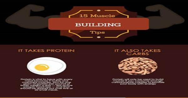 15 Muscle Building Tips Infographic Infographics | Medicpresents.com