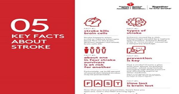 5 Fast Facts about Stroke Infographic by AHA Infographics ...