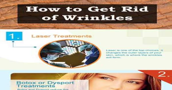How to Get Rid of Wrinkles Infographic