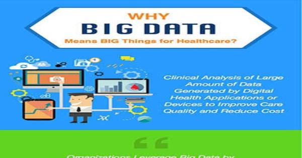 Why Big Data Means Big Things for Healthcare Infographic Infographics ...