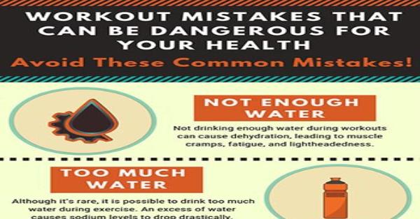 Workout Mistakes That Can Be Dangerous for Your Health Infographic ...
