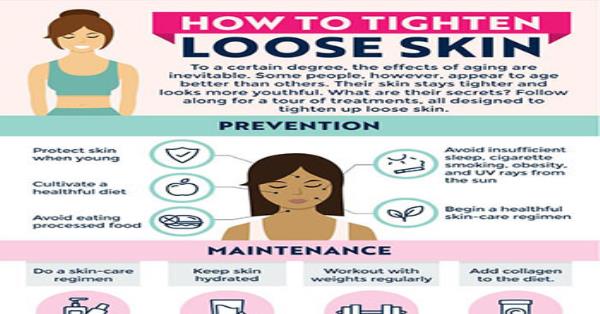 How to Tighten Loose Skin Infographic Infographics | Medicpresents.com