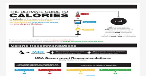 The Ultimate Guide To Calories Infographic Infographics | Medicpresents.com