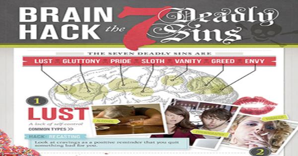 Brain Hack - the Seven Deadly Sins Infographic Infographics ...