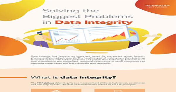 Solving the Biggest Problems in Data Integrity Infographic Infographics ...