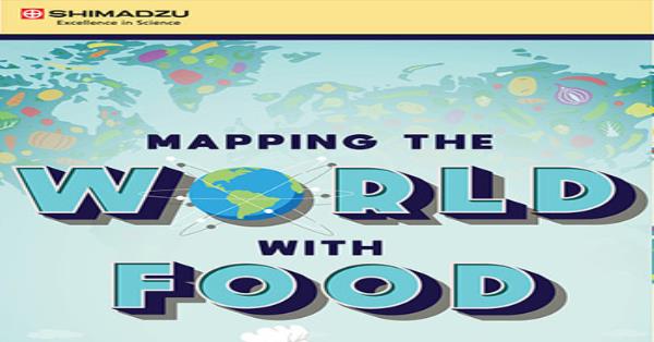 Mapping the World With Food Infographic Infographics | Medicpresents.com