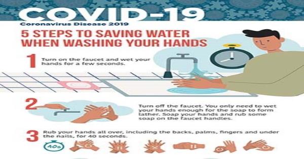 5 steps to saving water when washing your hands Infographics ...