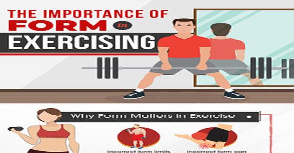 Infographic on the Importance of Form in Exercising Infographics ...