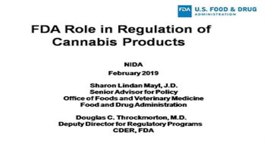 Download Free Medical FDA Role in Regulation of Cannabis Products ...