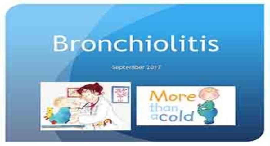 Bronchiolitis Medical Presentation