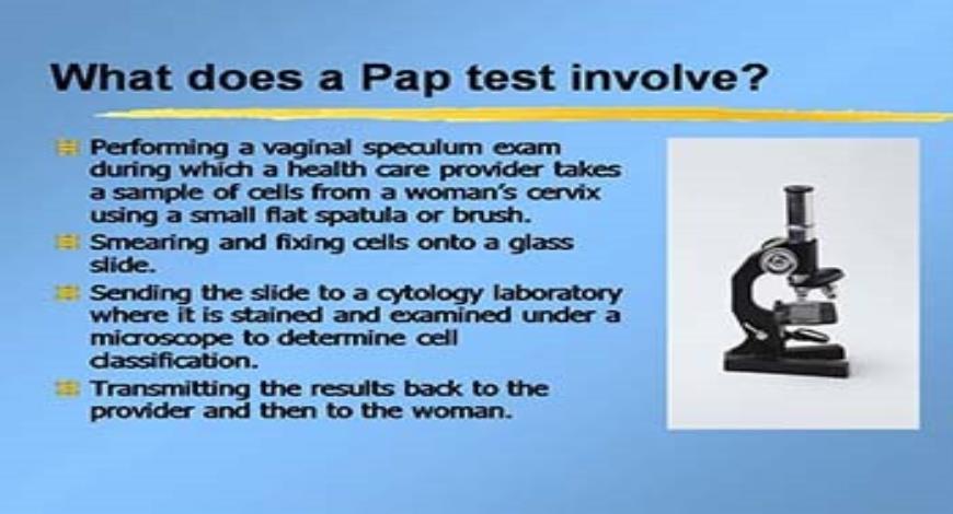 Download Free Medical The Pap Test PowerPoint Presentation