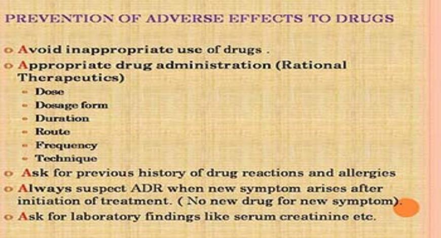 Download Free Medical Adverse Drug Reactions PowerPoint Presentation