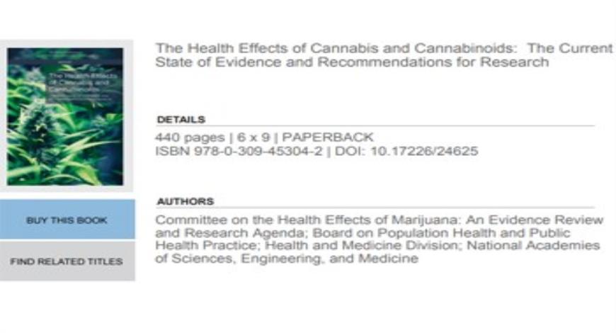 Download Medical Notes on The Health Effects of Cannabis and Cannabinoids