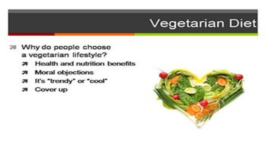 Download Free Medical Vegetarian vs Meat-Eating Diets PowerPoint ...