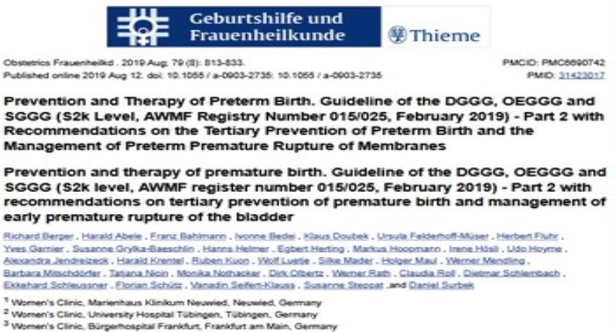 Download Medical Notes on Preterm Birth