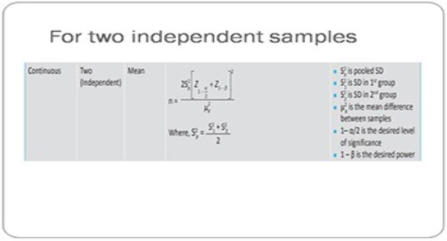 Download Free Medical Sample Size Calculations PowerPoint Presentation