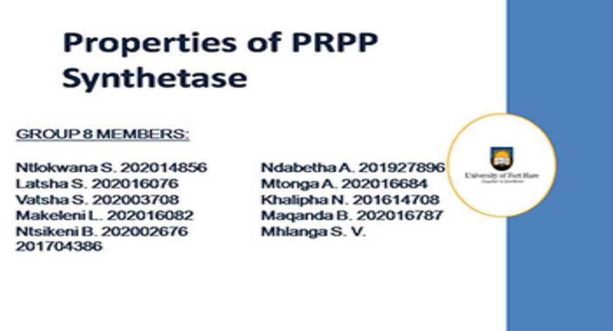 Download Free Medical PRPP Synthetase PowerPoint Presentation