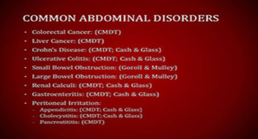 Download Free Medical Common Abdominal Disorders PowerPoint Presentation