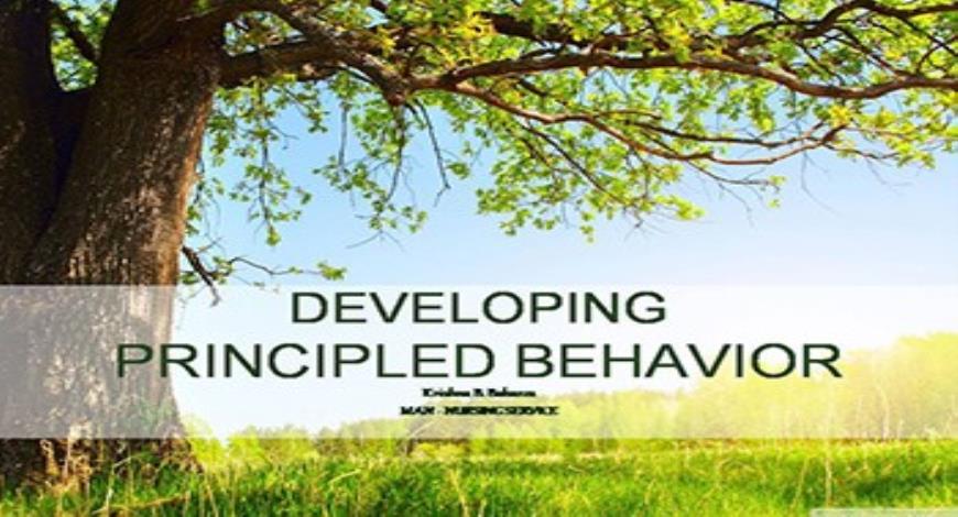 Download Free Medical Developing Principled Behavior PowerPoint ...