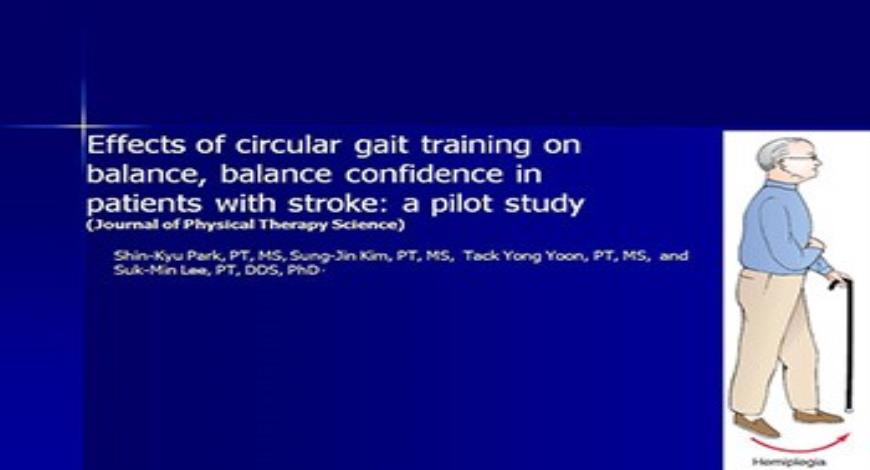 Gait training Medical Presentation