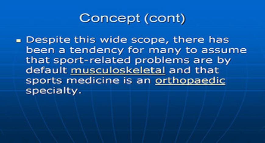 Download Free Medical Sports Medicine PowerPoint Presentation