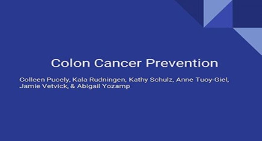 Prevent Colon Cancer Medical Presentation